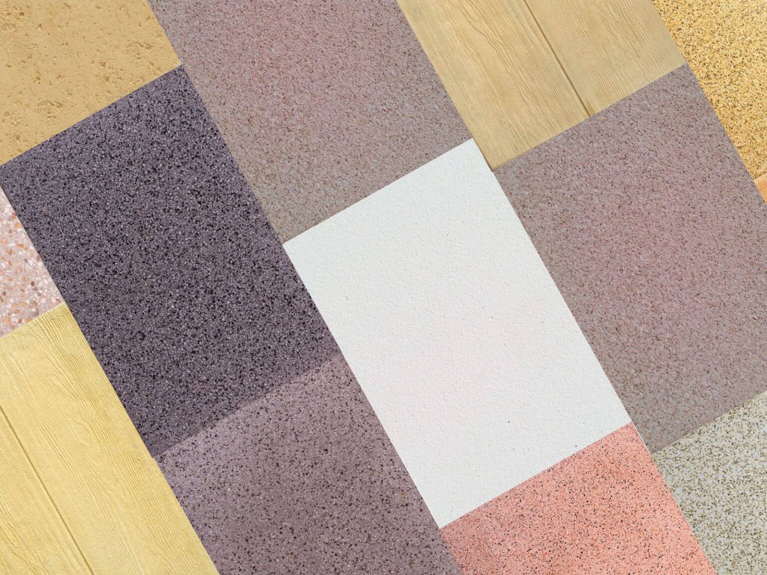 Fabricante de baldosas rectangulares para exterior. Terrazos Fortuna